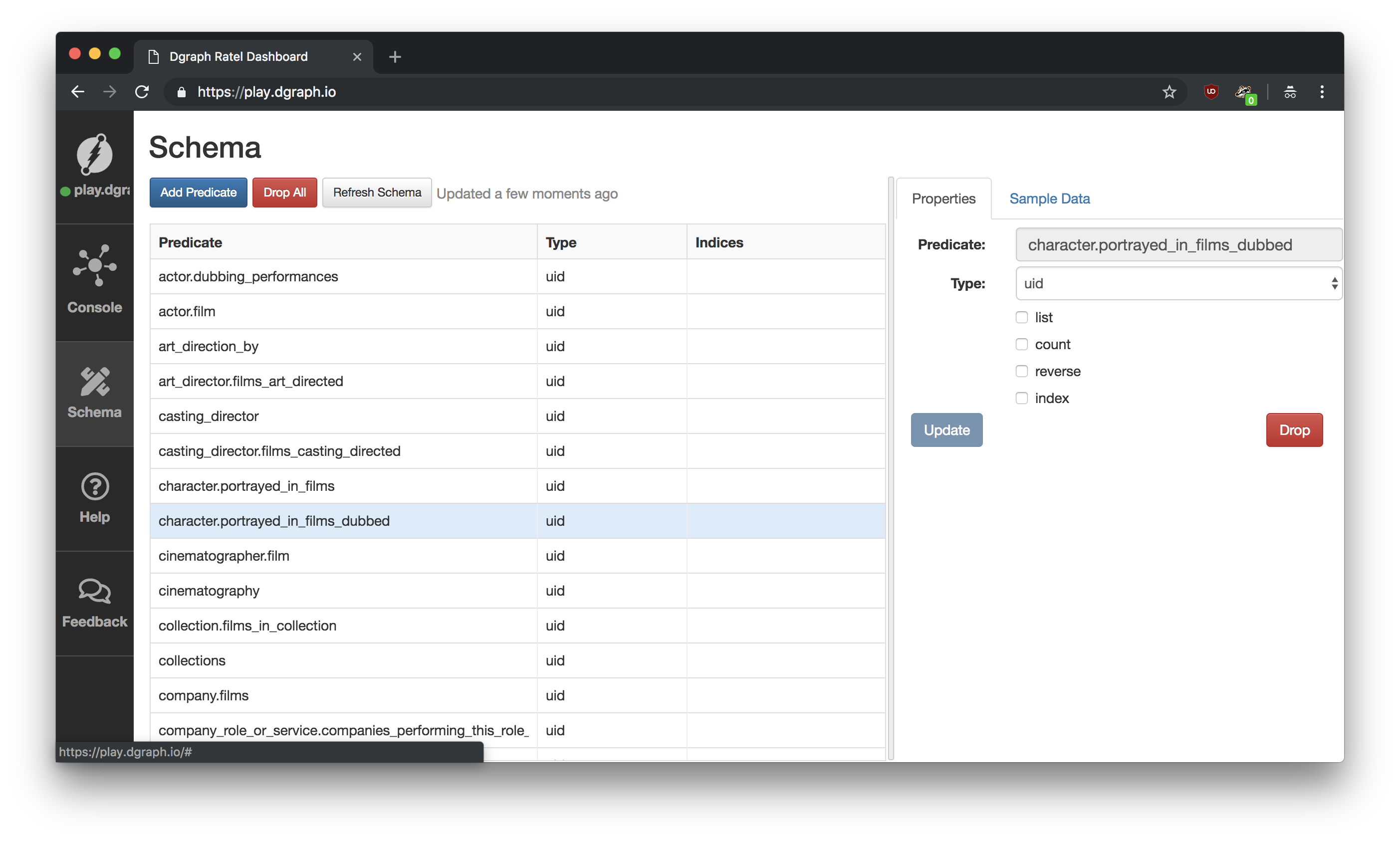 Ratel has problems with UI - Properties tab · Issue #33 · dgraph-io/ratel · GitHub