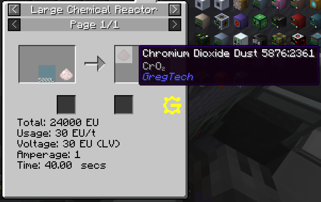 Wrong recipe for Chromium Dioxide Dust · Issue #8548 · GTNewHorizons/GT ...