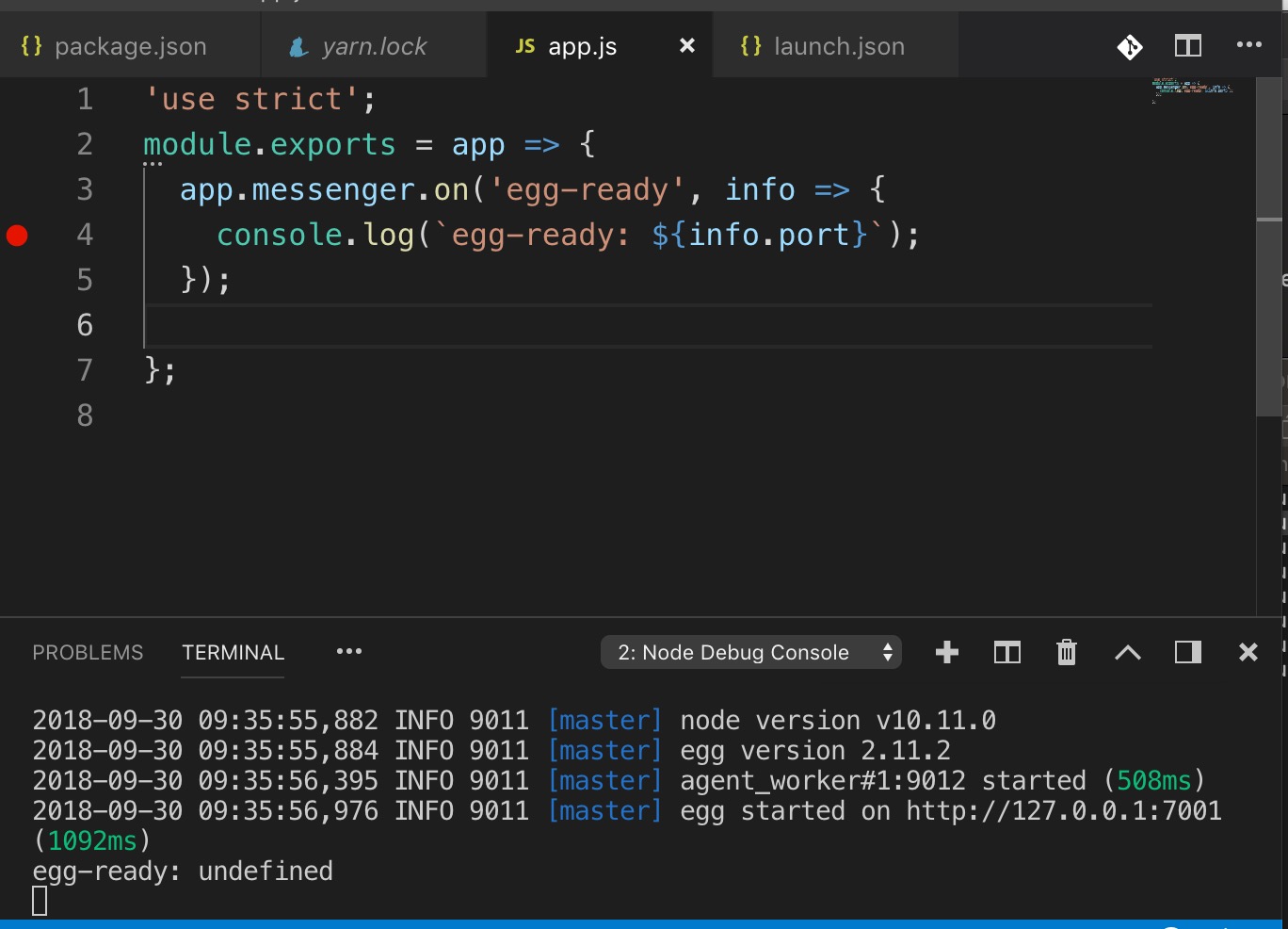 Egg 有什么方法可以获取当前应用的端口? · Issue 2652 · Eggjsegg · Github