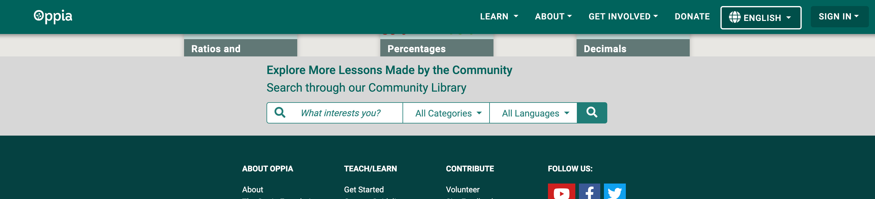 [BUG]: Placeholder text cuts off in search bar · Issue #17917 · oppia/oppia · GitHub