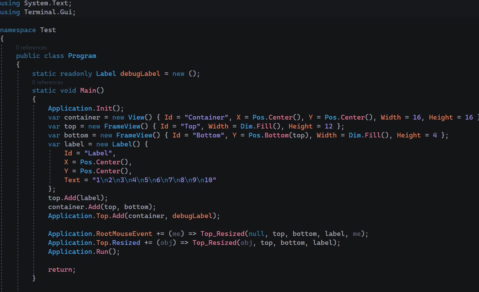 Label Not Display Fully When Resizing Terminal · Issue 2717 · Gui Csterminalgui · Github 9062