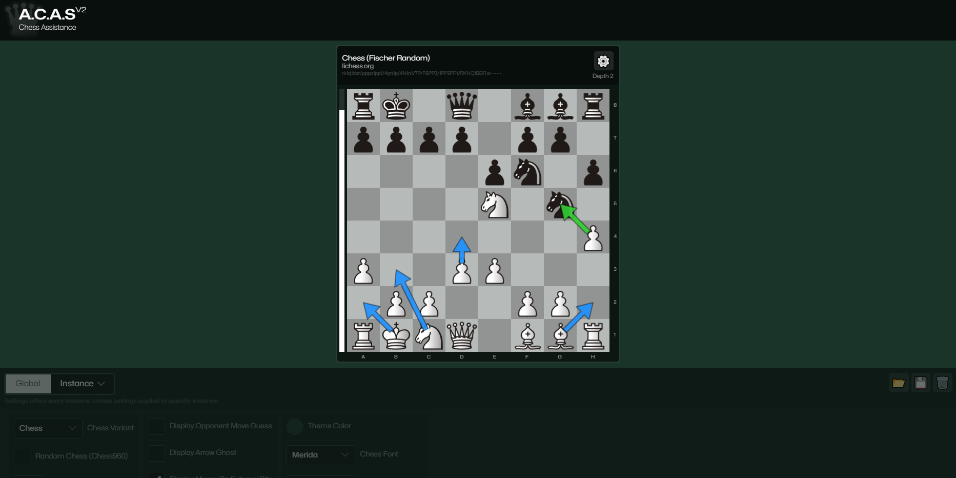 GitHub - Hakorr/A.C.A.S: Advanced Chess Assistance System (Chess Cheat) for Chess.com, Lichess ...