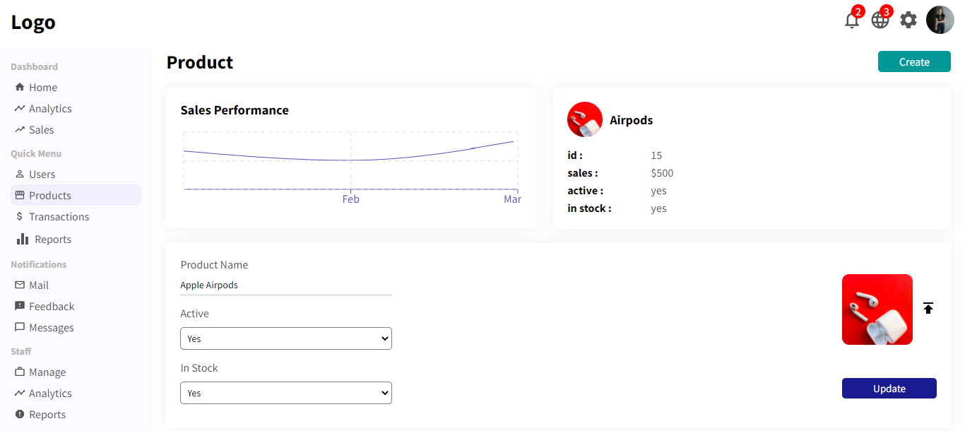 GitHub - Ahmedtarekelhelw/react-admin-panel