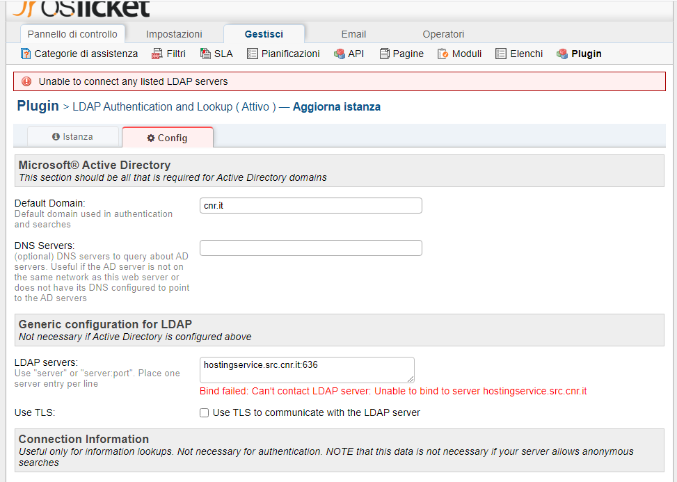 LDAP Plugin on osTicket v1.18 with Debian 12 and PHP 8.2.7 · Issue #276 · osTicket/osTicket ...