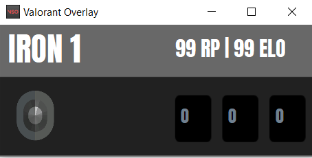My RP and ELO are staying to 99. · Issue #86 · HeyM1ke/ValorantStreamOverlay · GitHub