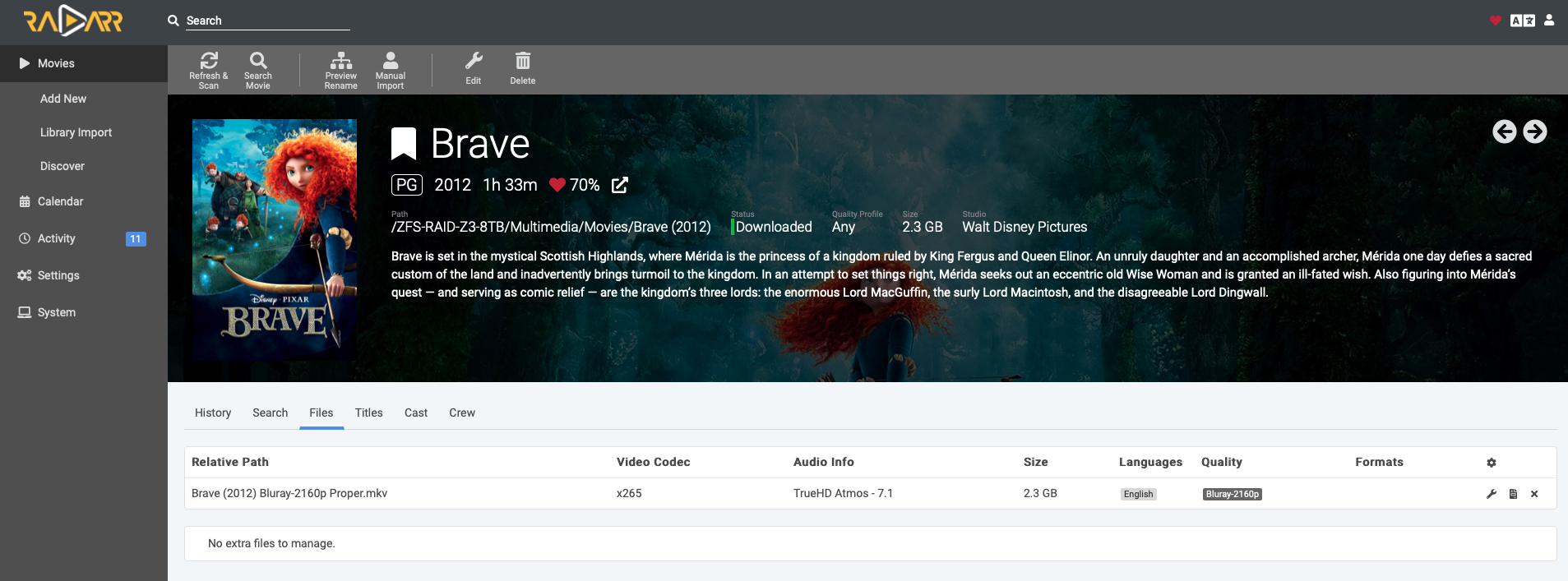 Wrong File Size · Issue #6059 · Radarr/Radarr · GitHub