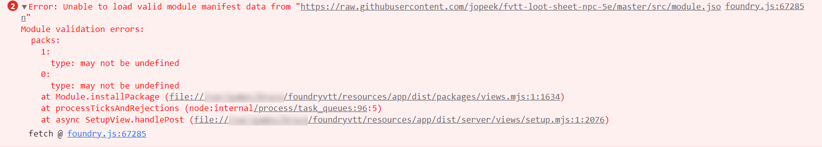 FoundryVTT v11 - Unsupported Core Version · Issue #396 · jopeek/fvtt-loot-sheet-npc-5e · GitHub