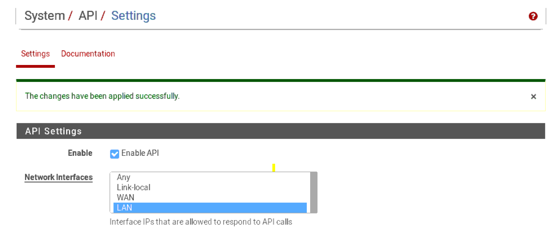 Rest api calls are not working via virtual ip when LAN Network Interface is selected · Issue #96 ...
