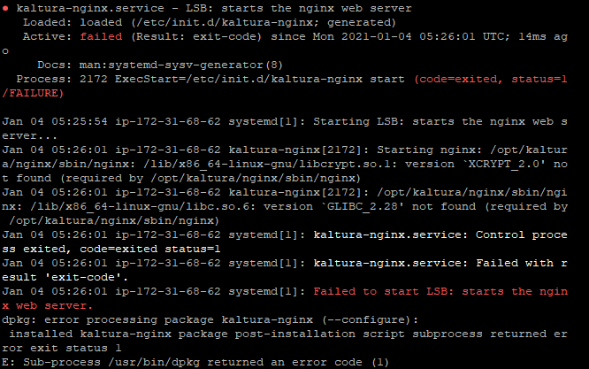 not able to install the kaltura-nginx · Issue #1234 · kaltura/nginx-vod-module · GitHub