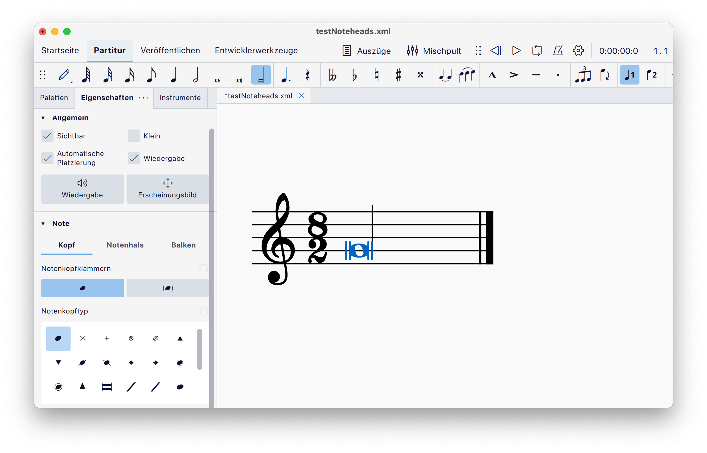 Switching notehead on longs only moves stem · Issue #19568 · musescore/MuseScore · GitHub