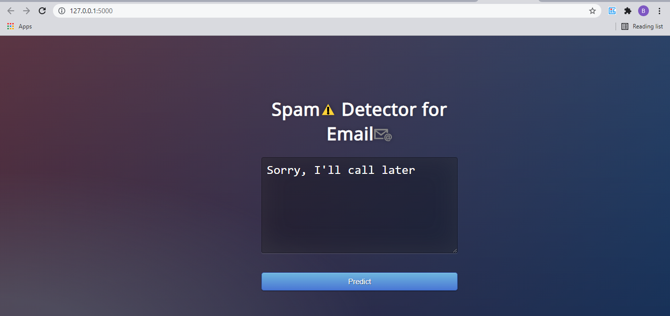GitHub - BlessonDuraiseelan/Spam-Detection: A Machine Learning app that ...