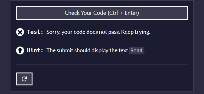Learn Accessibility by Building a Quiz - Step 41 - Instructions ...