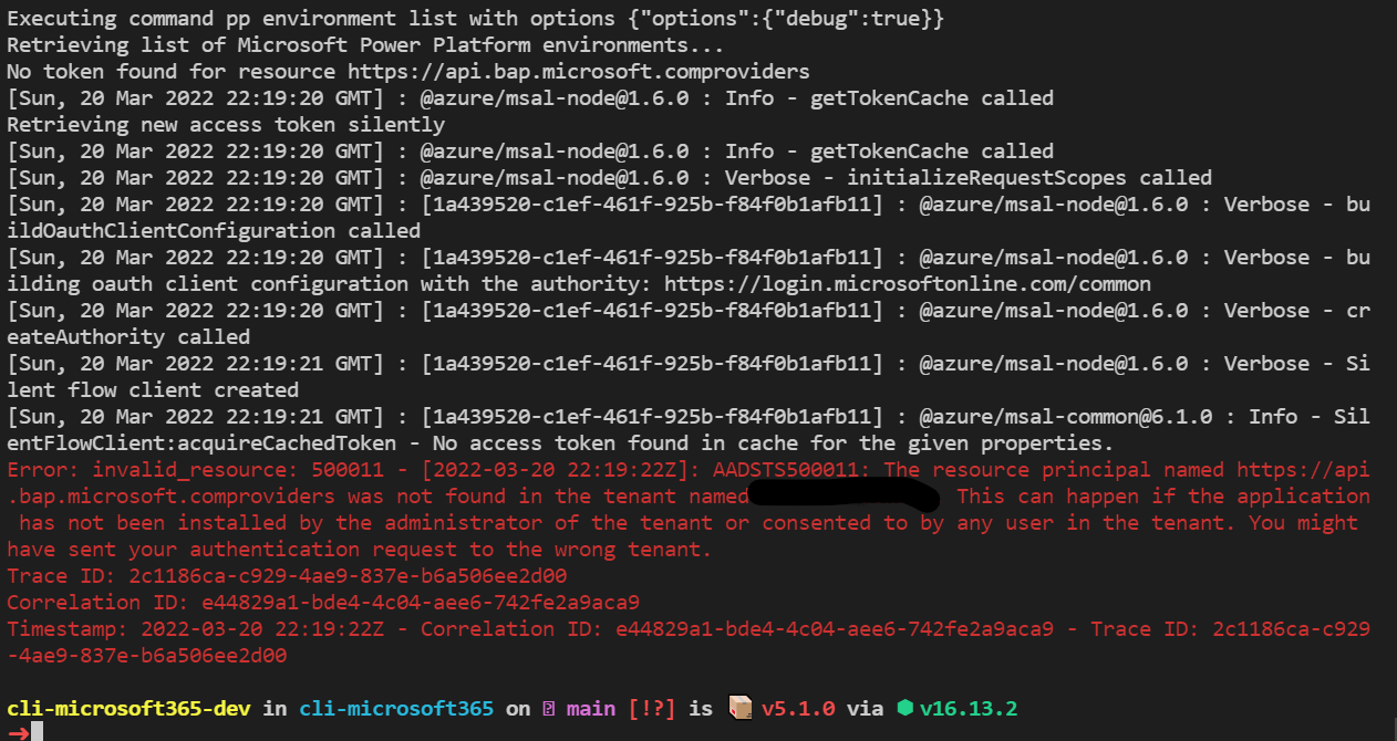 New command: m365 pp environment list · Issue #3061 · pnp/cli-microsoft365 · GitHub