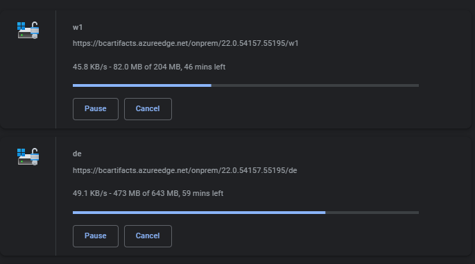 Download-Artifacts doesn't terminate · Issue #3085 · microsoft/navcontainerhelper · GitHub