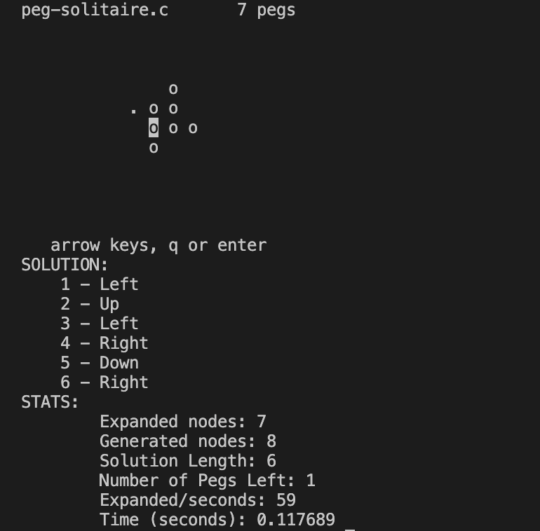 GitHub - rrabbi8/pegsol: AI solver for the Peg Solitaire game (can also be played using keyboard)