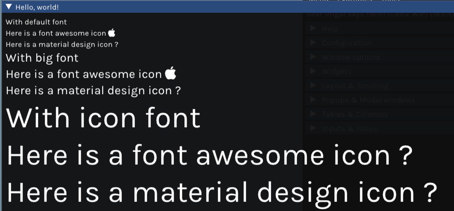 Font loading doesn't work for me · Issue #35 · pthom/imgui_bundle · GitHub