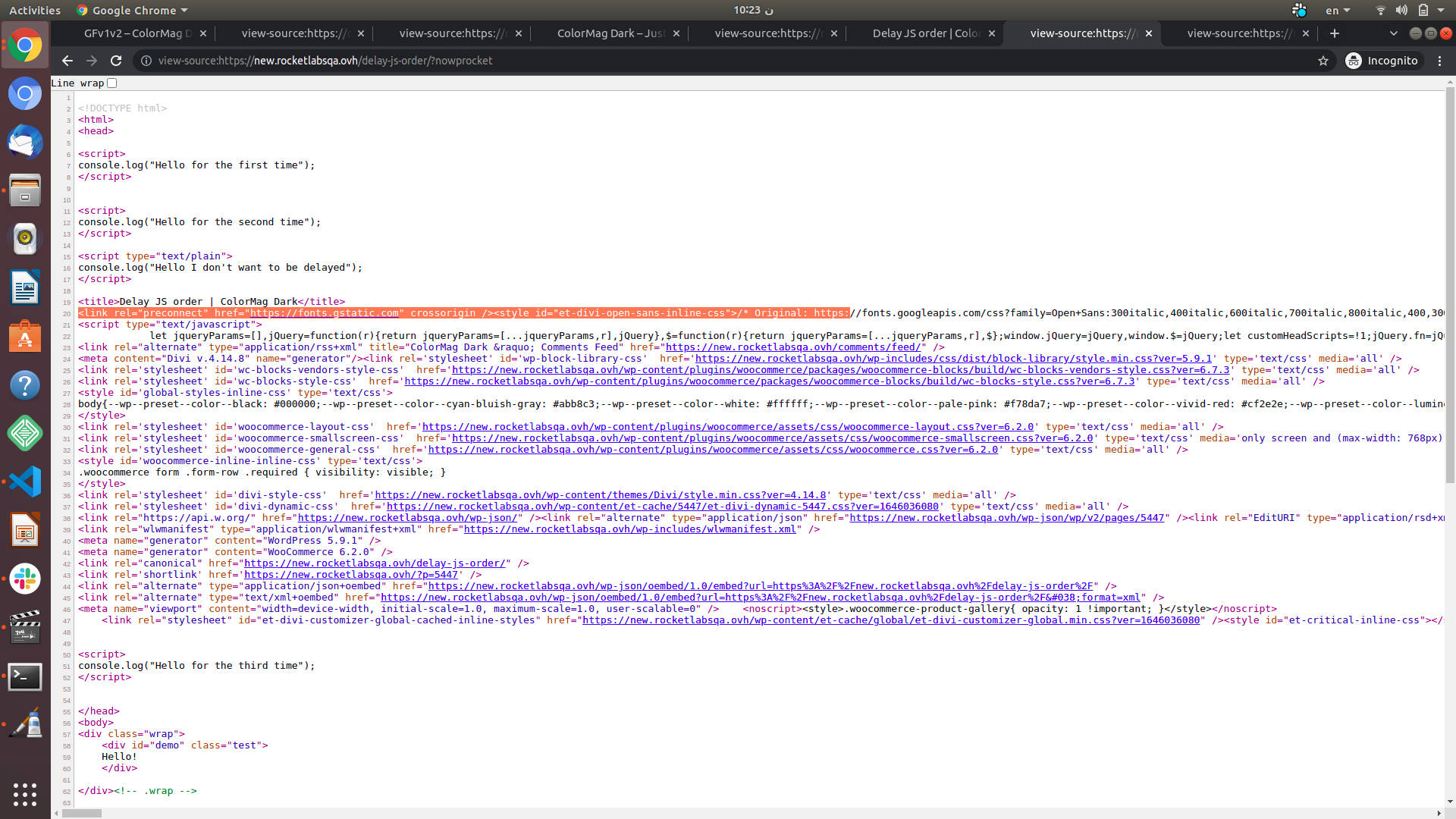 Google font optimization with 3rd party that rewrites the Google Fonts ...