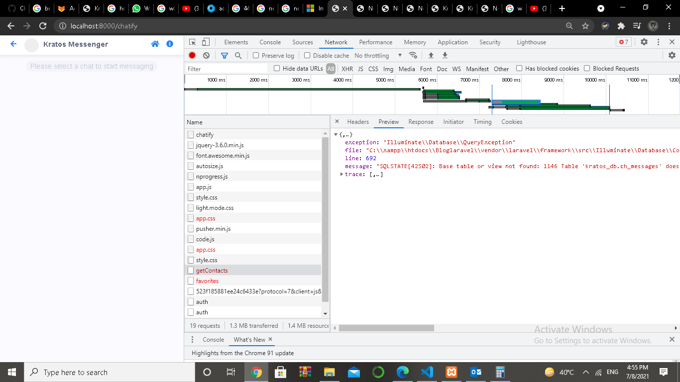 Chat box not visible · Issue #125 · munafio/chatify · GitHub