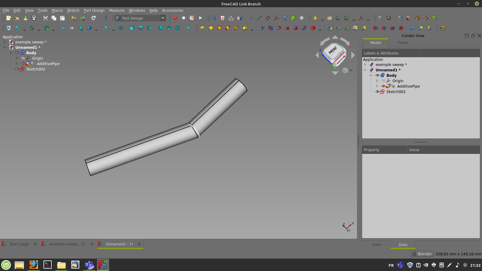 sweeped body destorded after rotation transform · Issue #563 · realthunder/FreeCAD_assembly3 ...