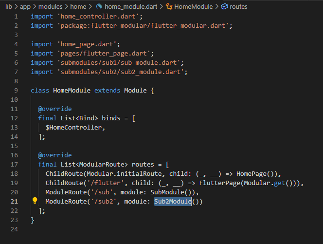 The Module is disposed of without exiting it · Issue #465 · Flutterando/modular · GitHub