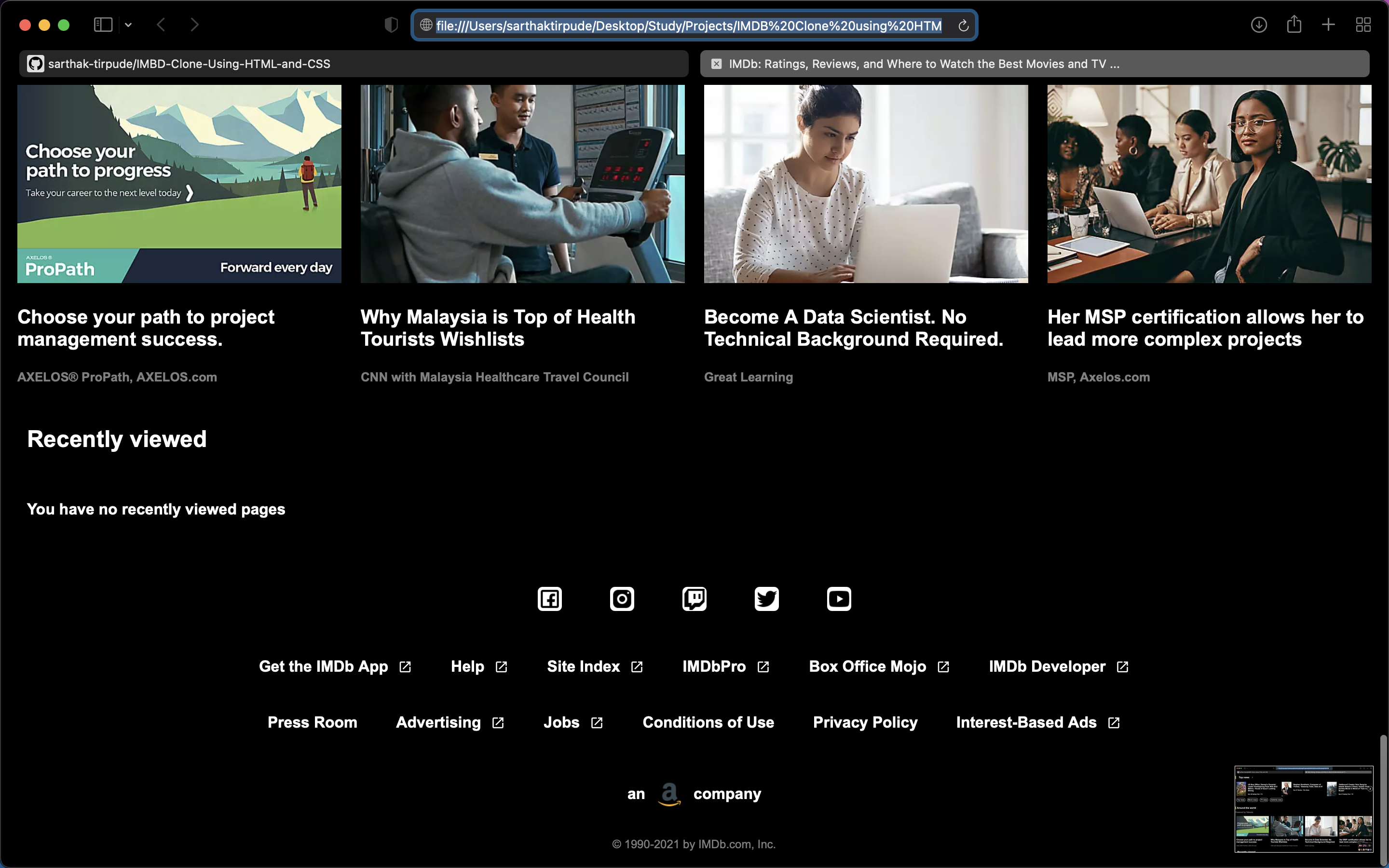 GitHub - sarthak-tirpude/IMBD-Clone-Using-HTML-and-CSS