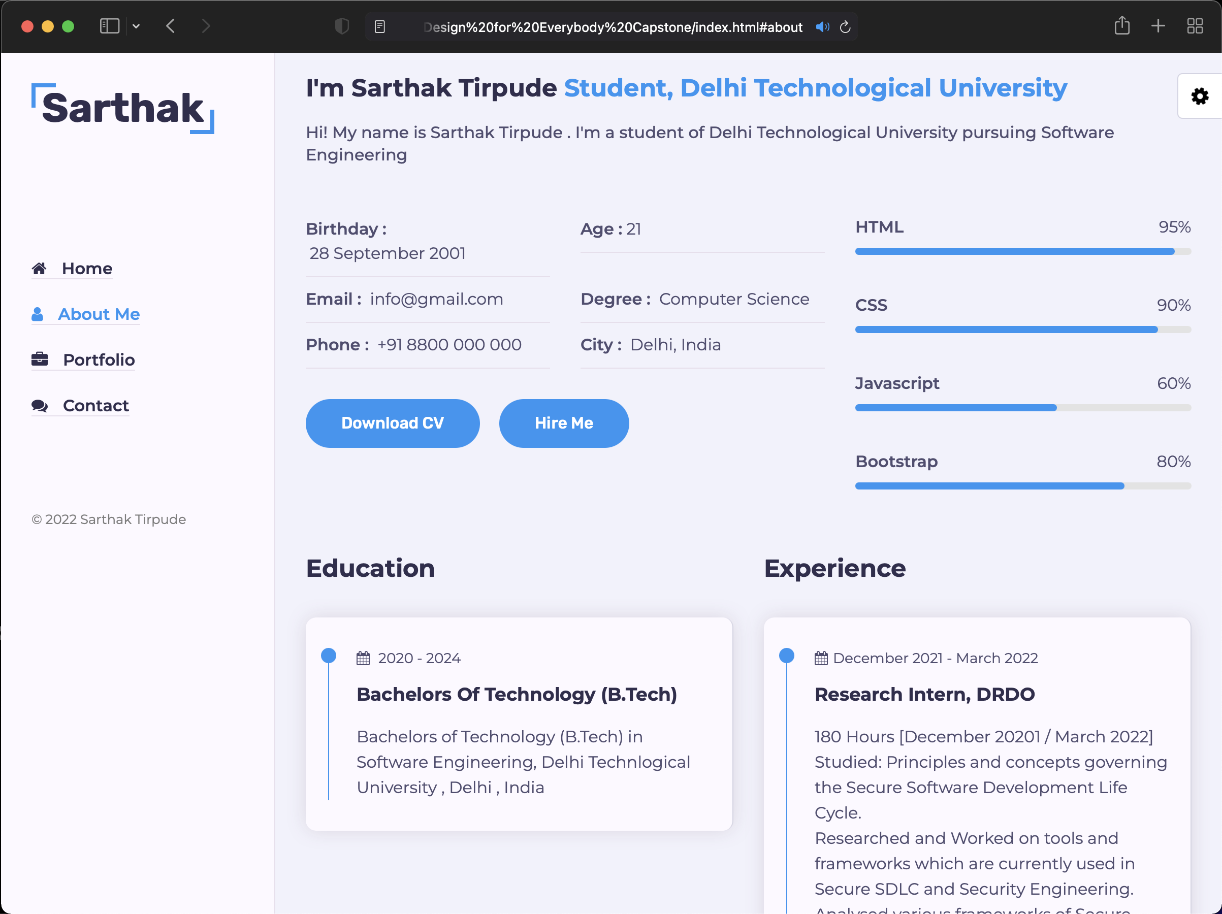 GitHub - sarthak-tirpude/Portfolio-Website