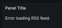 News Visualization: RSS Feed · Issue #68906 · grafana/grafana · GitHub