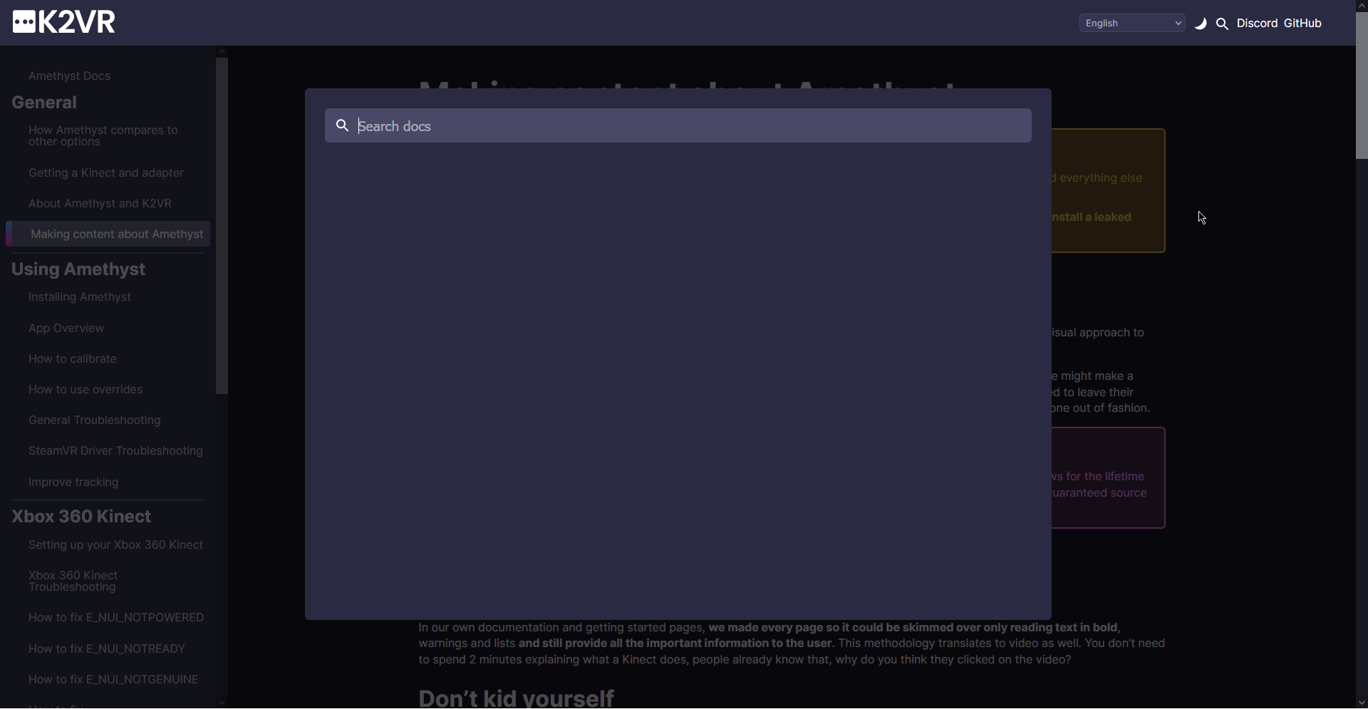 [Broken Website] Amethyst Docs · Issue #9681 · darkreader/darkreader ...