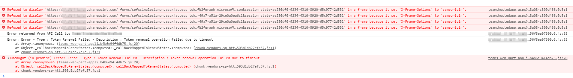 MS Teams App - SPFx webpart can't get AD token · Issue #5116 · SharePoint/sp-dev-docs · GitHub