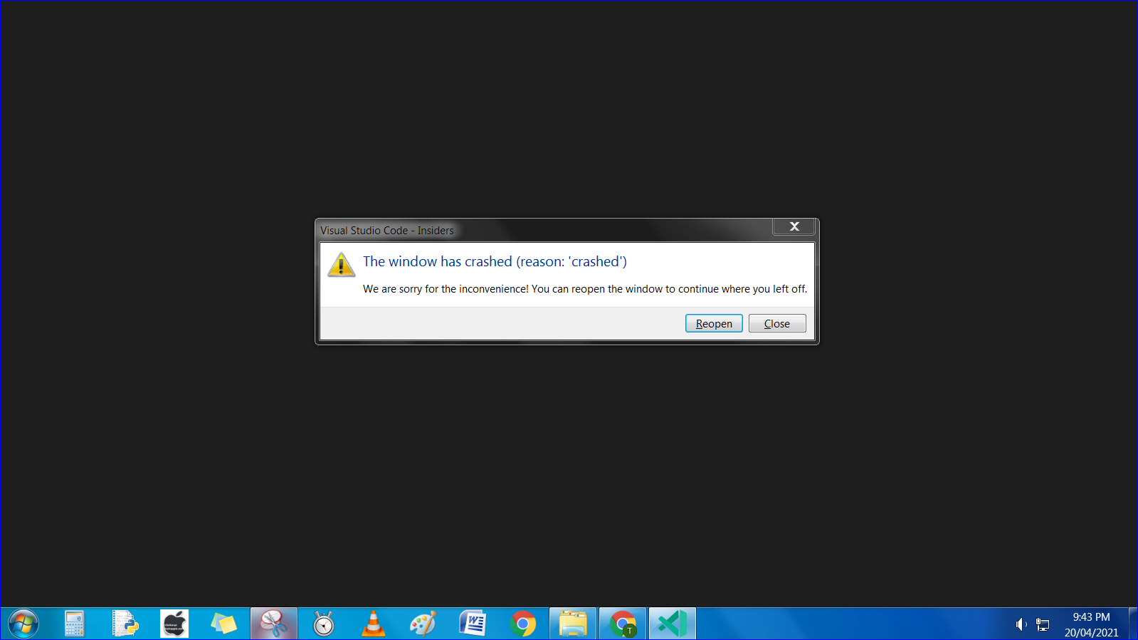 Vscode Crashed On Startup · Issue 121617 · Microsoftvscode · Github 