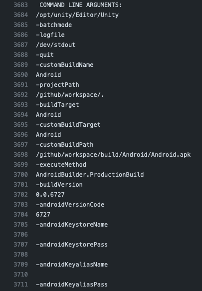 Can T Pass Android Keystore Pass To Unity Builder Script · Issue 290