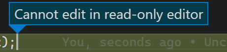 Diff Editor Tab Now Marked Read-Only · Issue #137663 · microsoft/vscode ...