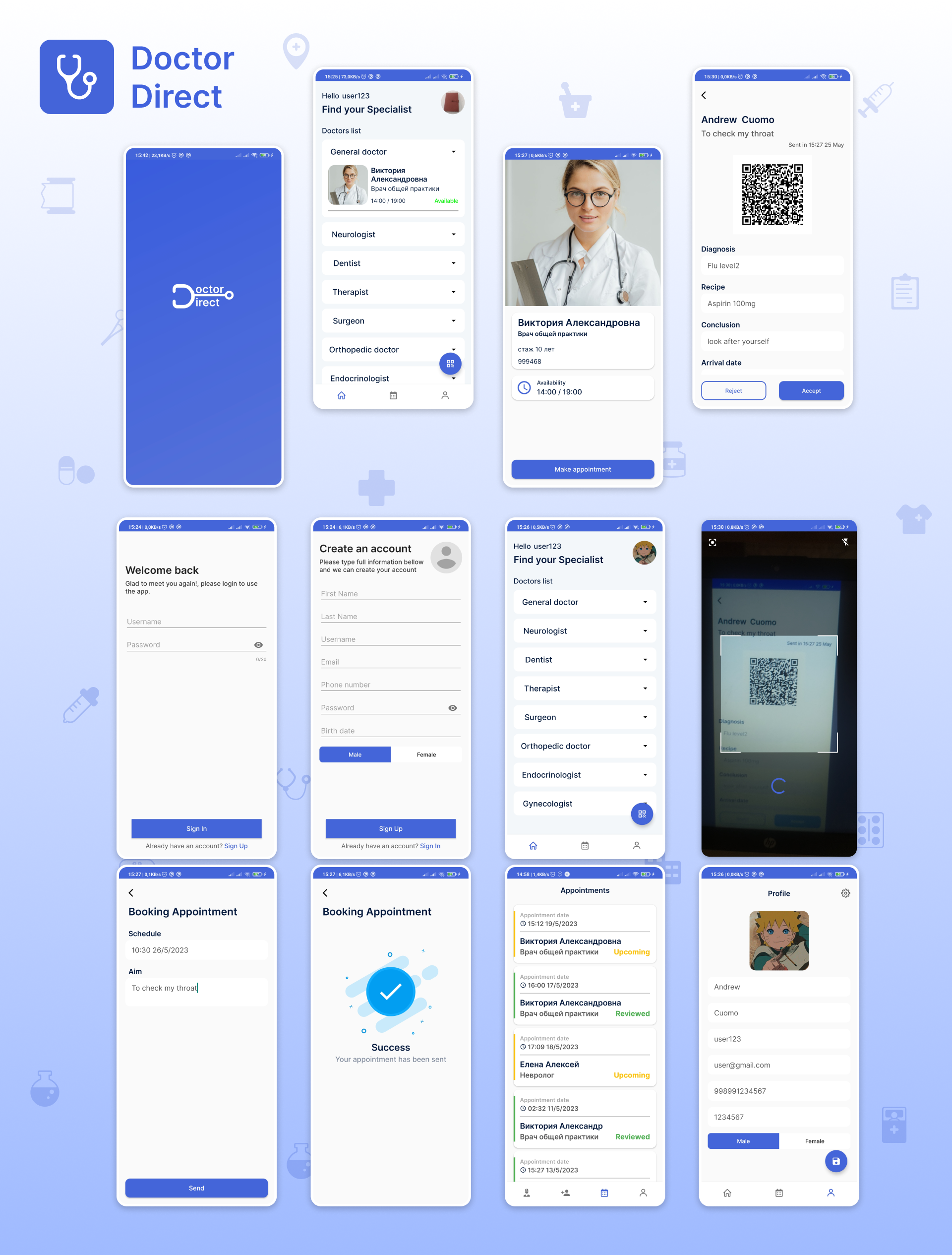 GitHub - petrixorism/Doctor-Direct