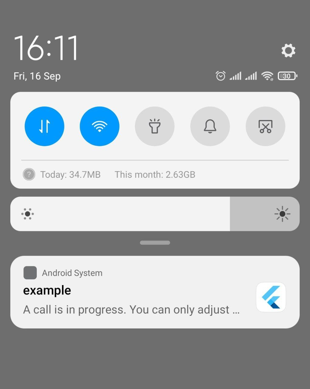 A Call Is In Progress Notification · Issue 1080 · Flutter Webrtcflutter Webrtc · Github 