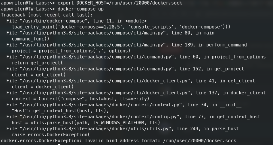 Podman socket does not create docker.sock for rootless Docker Compose · Issue #10770 ...