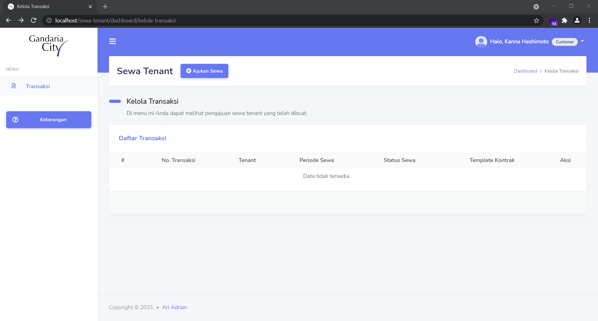 GitHub - rivaldys/sewa-tenant: Sistem berbasis web untuk mengajukan dan ...