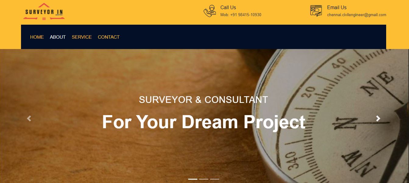 GitHub - ajithshah/www.surveyorin.com: Created a blog for a local Civil Engineer agency