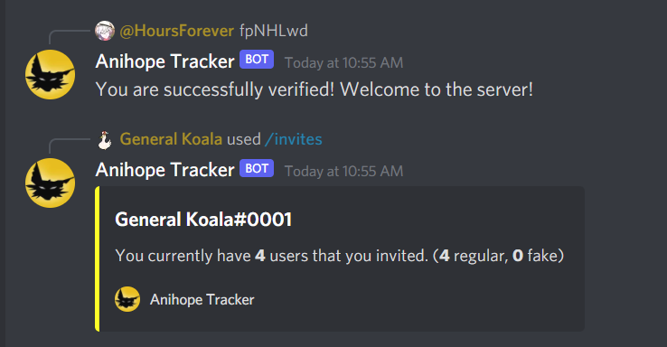 GitHub - Koala3353/Invite-Tracker: A really simple discord bot that ...