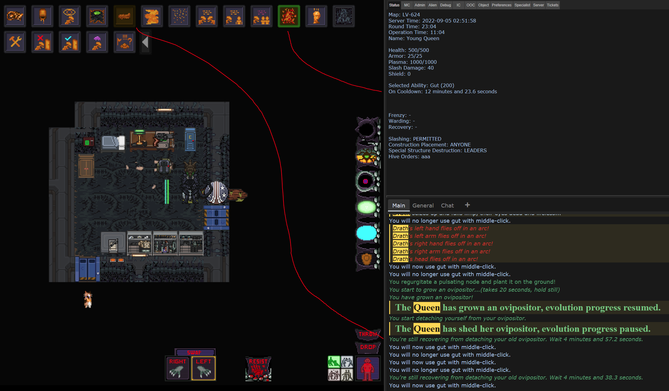 Xeno Ability Cleanup and Fixes by Drulikar · Pull Request #996 · cmss13-devs/cmss13 · GitHub