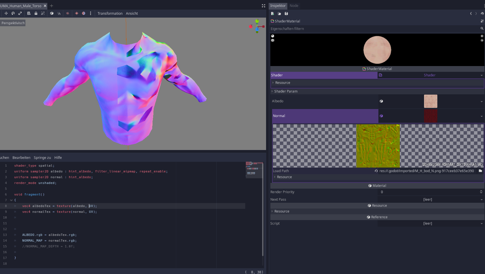 Vulkan: Broken normal maps in 3D (RenderingServer bug) · Issue #48279 · godotengine/godot · GitHub