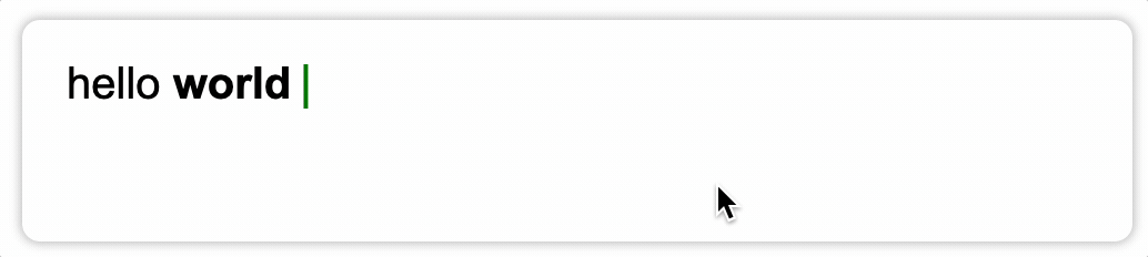 GitHub - tim101010101/rte: A simple WYSIWYG rich text engine. According to classification, it ...