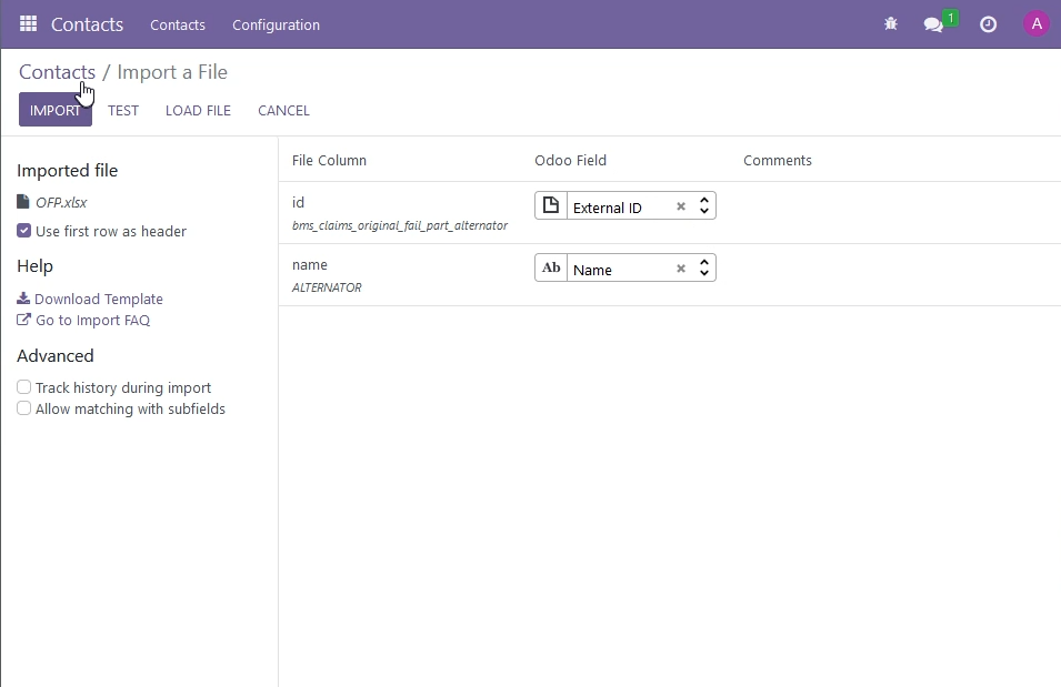 Importing Large Excel File Does Not Work On Hosted Environment · Issue