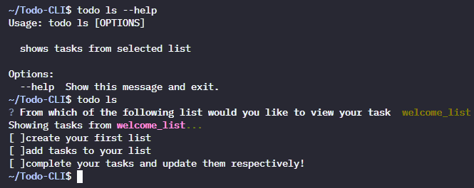 GitHub - 777advait/Todo-CLI: A basic Todo application that works on ... GitHub - 777advait/Todo-CLI: A basic Todo application that works on ...