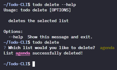 GitHub - 777advait/Todo-CLI: A basic Todo application that works on ...