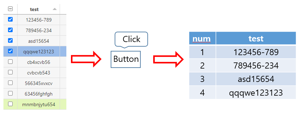 How to get tabulator table checked data? · Issue #3276 · olifolkerd/tabulator · GitHub