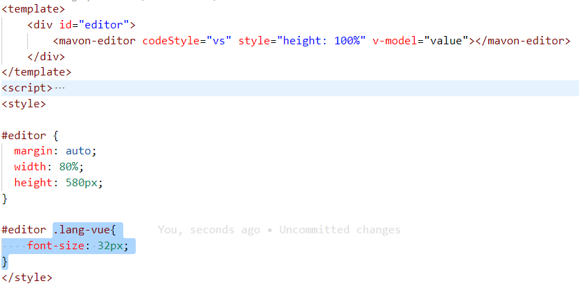 如何修改代码字体大小？ · Issue #628 · hinesboy/mavonEditor · GitHub