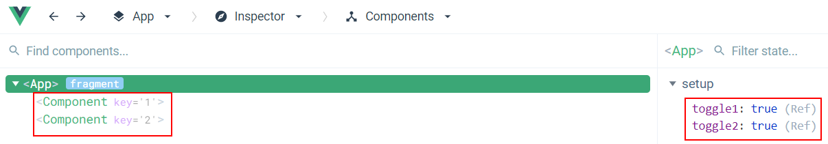 v-if components don't always show up in Inspector · Issue #1348 · vuejs/devtools-v6 · GitHub