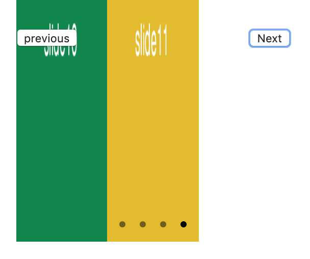 Navigation differences between indicator dots and prev/next arrows · Issue #537 · FormidableLabs ...