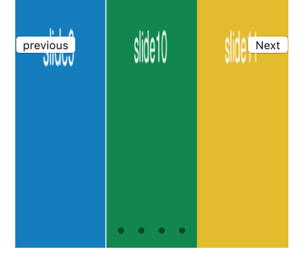 Navigation differences between indicator dots and prev/next arrows · Issue #537 · FormidableLabs ...