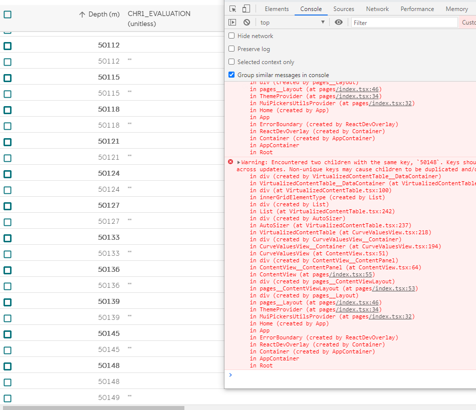 🐛 Duplicate LogData keys on the WITSML Server · Issue #439 · equinor/witsml-explorer · GitHub